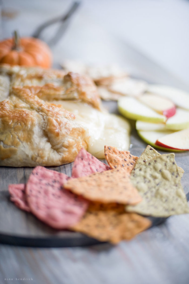 Pumpkin Walnut Baked Brie | A Quick & Easy Fall Appetizer